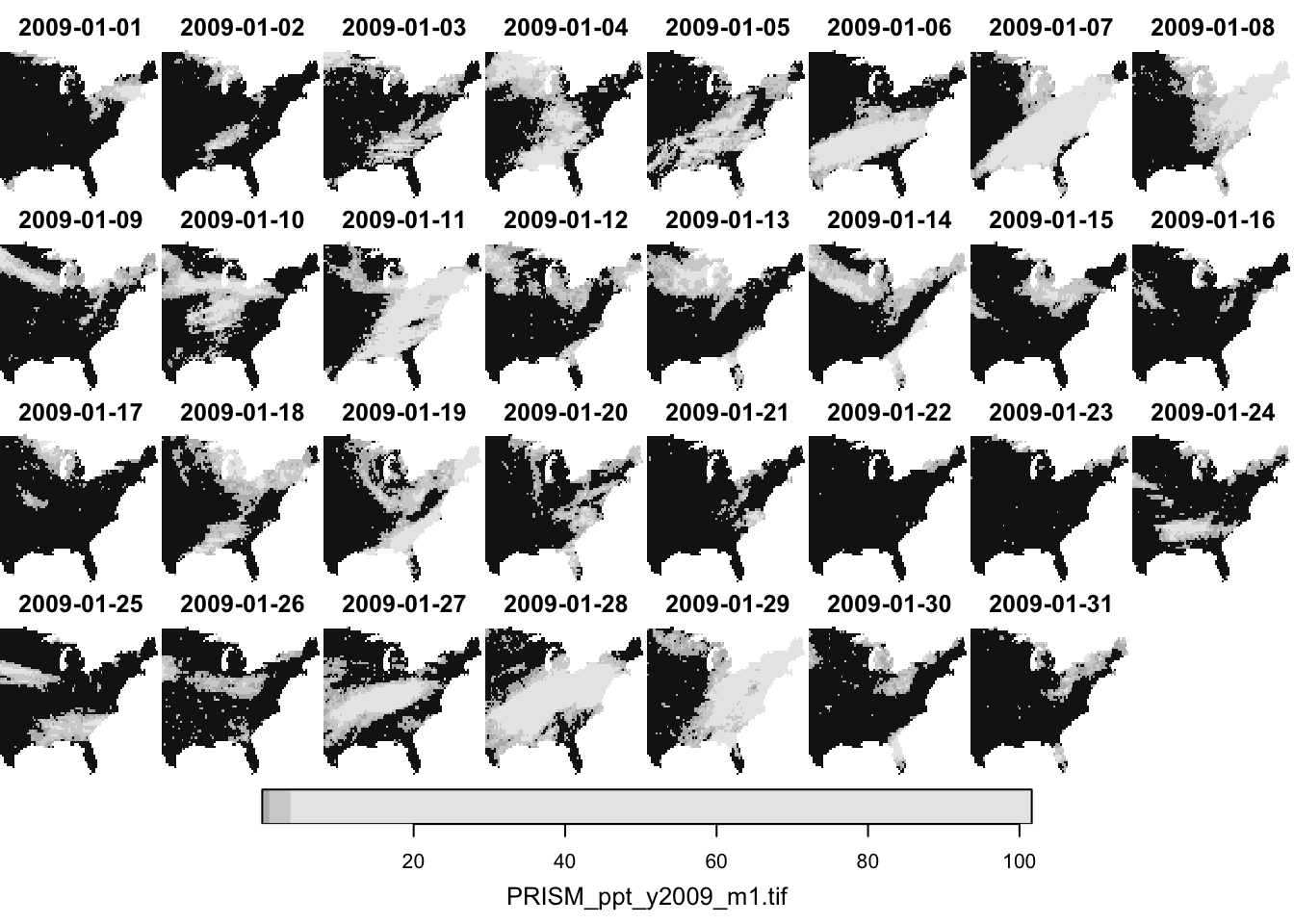 6 Spatiotemporal Raster Data Handling with stars – R as GIS for Economists